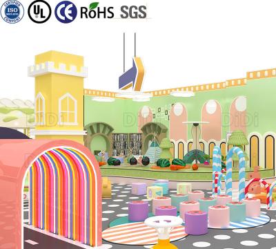 Cina Indoor Playground Slide Set Kids Maze Gym Playground For Children in vendita