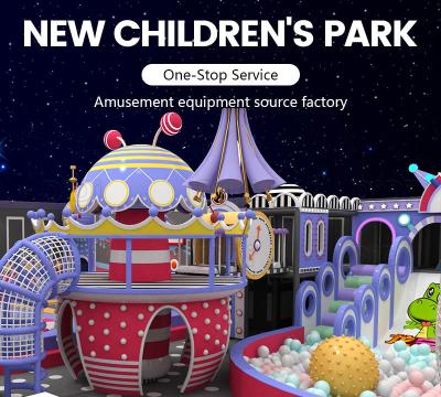 Cina Meranti Themed Children Soft Play Indoor Playground Manufacturer From Guangzhou in vendita