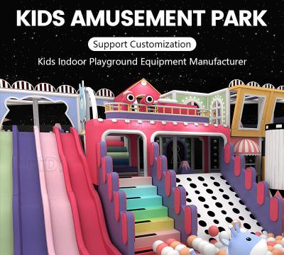 Cina Meranti Themed Park Custom Design Slide Set Ball Pit Children Play Equipment in vendita