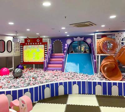 Cina Hot Sale Naughty Castle Playground Custom Meranti Theme Kids Park in vendita