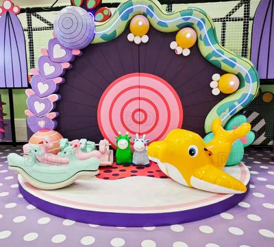 Cina Hot Sale Naughty Castle Playground Custom Meranti Theme Kids Park in vendita