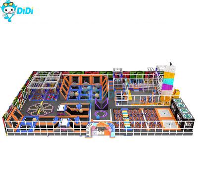 China Trampoline Park Jumping Sports Park Franchise Case Indoor Playground Kids Play Area for sale