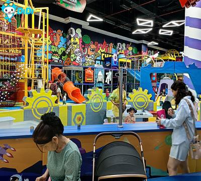 China Children Castle Play Party Center Zone Kids Slide Indoor Playground Equipment for sale