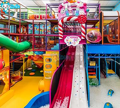 China Indoor Playground With Hilarious Ball Pit Slide And Exciting Obstacle Courses for sale