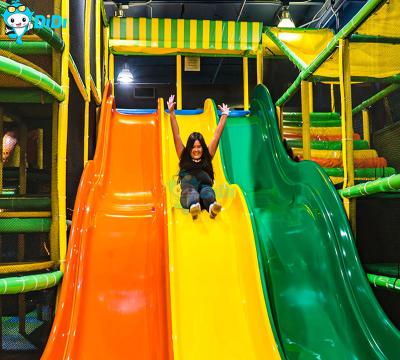 China Children'S Macarons Light Green Soft Play Sets Indoor Babies Soft Play Playgrounds for sale