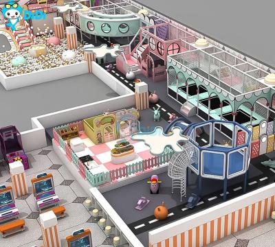 China Indoor Playground With Climbing Structures Toddler Playground Indoor for sale
