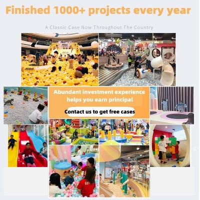 Cina Parco giochi interno a tema coniglio con scivoli e giochi interattivi a parete per 100+ bambini in vendita