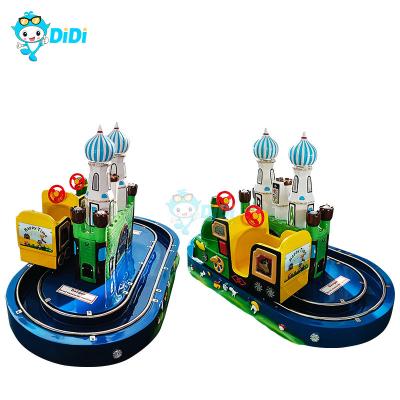 China Electric Mini Train Kiddie Ride - Interactive Castle Rail Train Game for Kids for sale