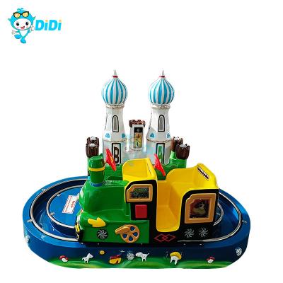 Cina Macchina di gioco Round Castle Kiddy Ride Train - Moneta utilizzata per le fiere in vendita