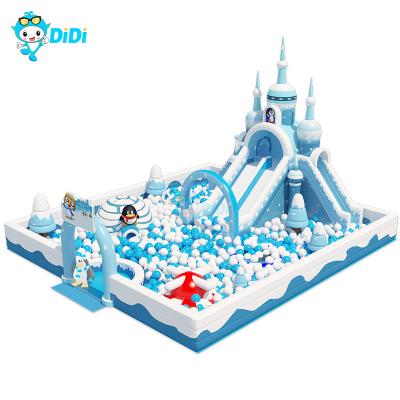 Китай Пользовательское оборудование для крытых игровых площадок с ледяной тематикой для коммерческого использования продается