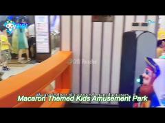 pretty design macaron themed kids amusement park easy maintenance
