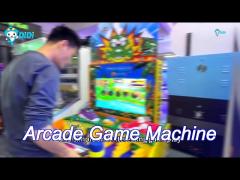 Uma fábrica de jogos de moeda, uma máquina de pânico.