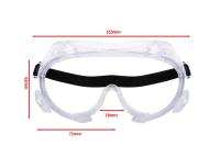 China Fully Assembled Structure 2 Layer Medical Safety Goggles for sale