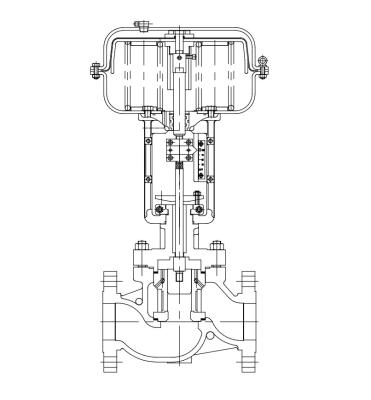 China V100-SGN Series Low Noise Single Seated Control Valve(Multi-Hole) for sale