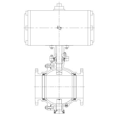 China PN16 25 40 63 100 Ball Valves For Two Position Sequence Control In Process Control Systems for sale