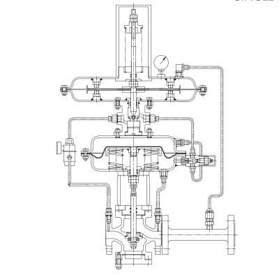 China Globe Body Pilot Operated Pressure Control Valve PN10 16 ANSI Class 150 for sale