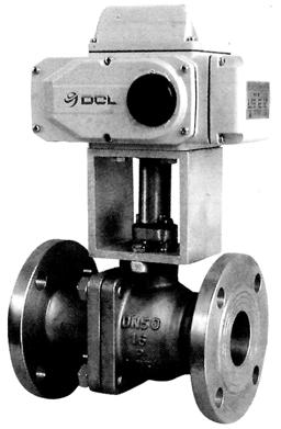 China DCLR Electronic O Type Shut Off Ball Valves 1.6MPa 4MPa 6.4MPa Nominal Pressure for sale