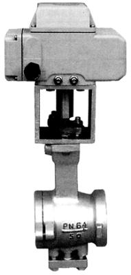 China 4-20mA DCLV Electric V Type Control Ball Valve Novel Structure Light Weight for sale