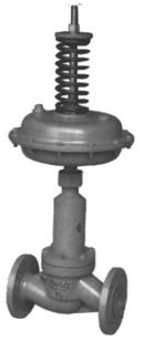 China Urban Gas Petroleum Chemical Industry Control Valves Self Operated Pressure Regulating Valve for sale