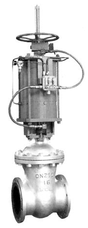 Quality Double Cylinder Pneumatic Wedge Gate Valves For Petroleum Chemical Industry for sale