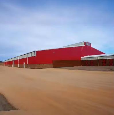China Economical Light Steel Structure Chicken House , Prefab Agricultural Buildings for sale