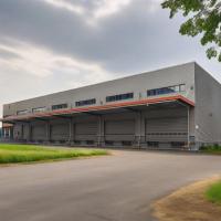 China Modular Industrial Steel Structure Construction Prefab Warehouse Workshop with Q235/Q355 Steel and Large Span Design for sale