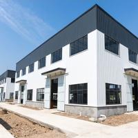 China Prefabricated Steel Structure Warehouse Workshop 30m Clear Span Customizable for sale