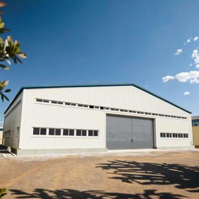 China Clear Span Metal Buildings Workshop , Customized Light Steel Frame Commercial Building for sale