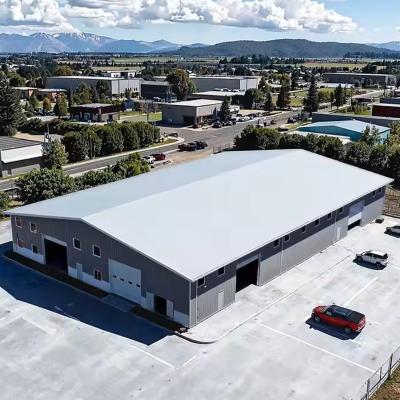China Prefab Modern Style Metal Workshop Factory Design For Optimal Work Environment for sale
