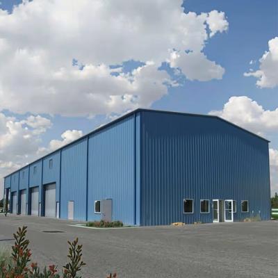 China High-Durable Lightweight Prefabricated Steel Structure Metal Warehouses Economically Priced and for Your Business Needs for sale