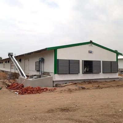 China Weather-Resistant Steel Structure Chicken House With Quick Installation And Customizable Features for sale