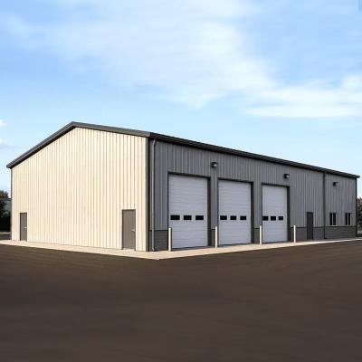 China Prefab Galvanized Structure Steel Frame Warehouse With Earthquake Resistance Level 8 for sale