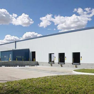 China Wind-Resistant Prefab Metal Building with High Strength Galvanized Sheet and Expandable Steel Structure Workshop for sale