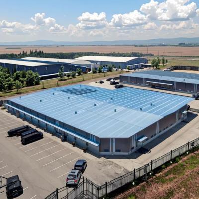China Hot Dip Galvanized Steel Structure Workshop with 120KM/H Wind Resistance and Fast Install for sale