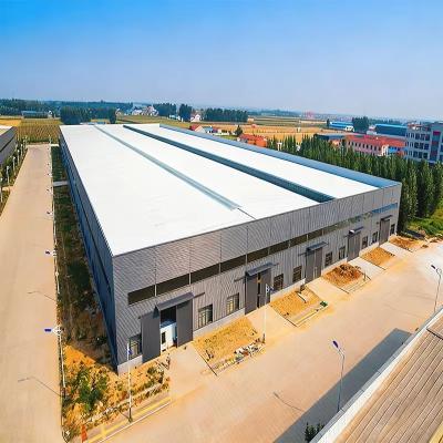 China Prefabricated Steel Structure Workshop Hot Dipped Galvanized Customized Size For Industrial Use for sale