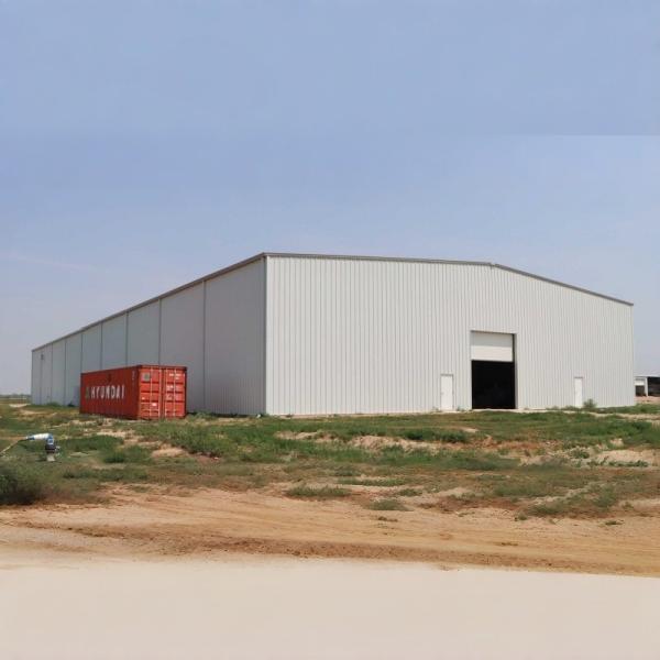 Quality Prefabricated Steel Structure Warehouse with 50 Years Lifespan Customized Sizes and Sandwich Panels for sale