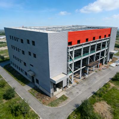 China Customizable Multi-bay Steel Structure High-rise Building for Business Park for sale
