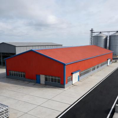 China Windproof Seismic Resistant Steel Structure Workshop Heavy-duty Industrial Factory Q235/Q355 Steel for sale