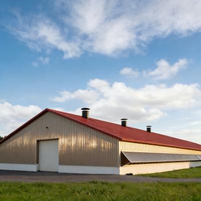 China Economical Steel Structure Chicken House Prefabricated Livestock Shed Fire-Retardant for sale