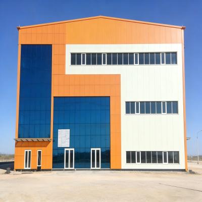 China Large Span Durable Steel Structure Warehouse for Cold Chain & Dry Goods Storage Industrial Storage for sale