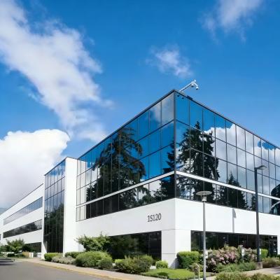China Anti-Corrosion Anti-Rust Multi-storey Steel Structure High-end Office Building Prefab Commercial Center for sale