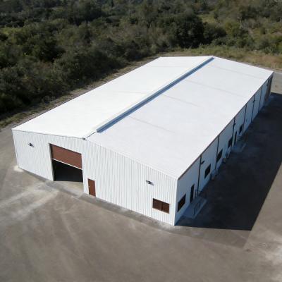 China Prefabricated Fast Assemble Steel Structure Warehouse Economical Prefabricated Storage Shed Raw Material Storage for sale