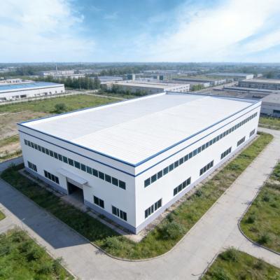 China Heavy Equipment Workshop Fast Assemble Steel Structure Workshop Economical Prefab Industrial Building Custom Made for sale