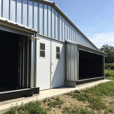 China Hot-Dip Galvanized Steel Prefabricated Chicken House with 15-20 Year Service Life and Modular Structure for sale