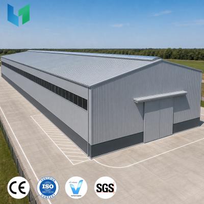 China Steel Structure Workshop Plant Building with Ridge Ventilator and Turbine Exhaust Fans for Welding and Foundry Production for sale