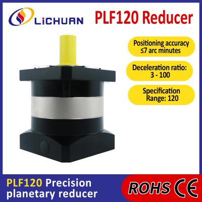 China Lichuan Planetary Reducer Gearbox 3 to 1 3:1 PLF120 120mm Frame Size High Precision High Torque for sale