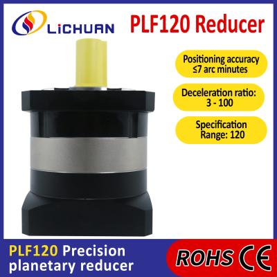 China Lichuan Planetary Reducer Gearbox 30 to 1 30:1 PLF120 120mm Frame Size High Precision High Torque for sale