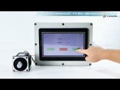 lichuan integrated servo motors driver pulse/rs485/canopen control 200w 0.637n.m dc24/48v 6/10/12/15