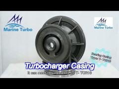 T- Turbolader / T-TCR16 Turbolagergehäuse für Schiffsantriebsmotoren