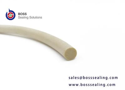 China Silicone free extruded white EPDM foam rubber o ring gaskets with unusual abrasion resistance for sale